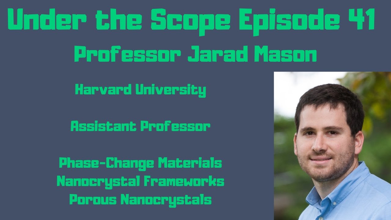 Under the Scope Episode 41: Professor Jarad Mason - YouTube