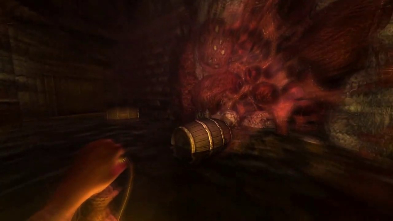 Water Monster!! // Amnesia: A Dark Descent - Part 3 - YouTube