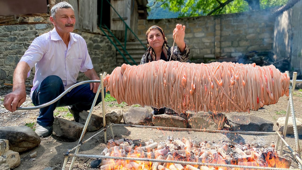 200 Meters Of Lamb Intestines For This Incredibly Delicious Dish Cooked ...