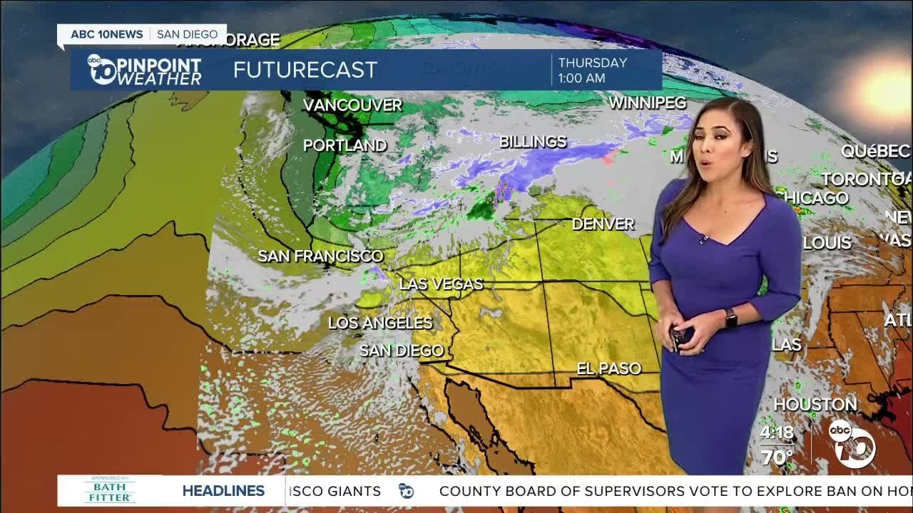 ABC 10News Pinpoint Weather with Weather Anchor Vanessa Paz - YouTube