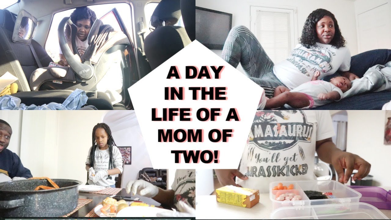 A DAY IN THE LIFE OF A MOM OF TWO! | mom vlog - YouTube