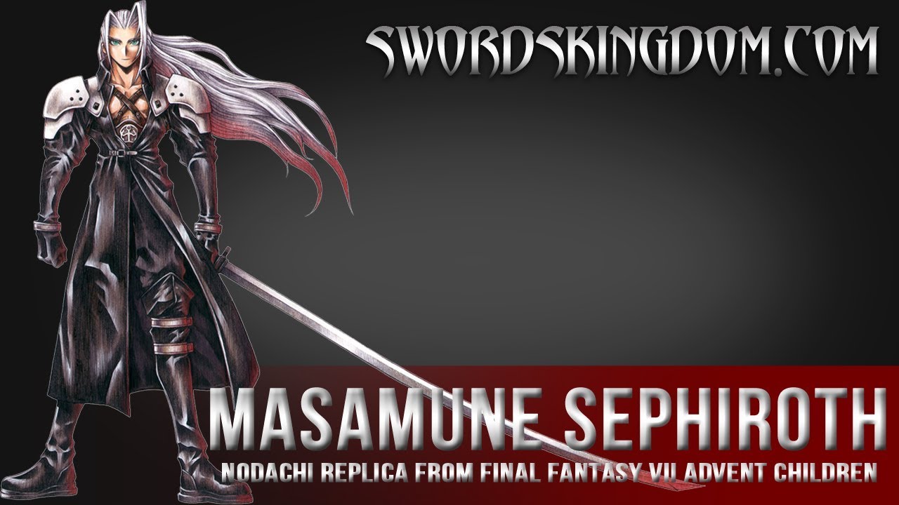 Masamune Sephiroth Nodachi Replica from Final Fantasy VII Advent ...