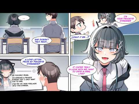 [Manga Dub] My quiet girl who sits next to me is actually my favorite streamer