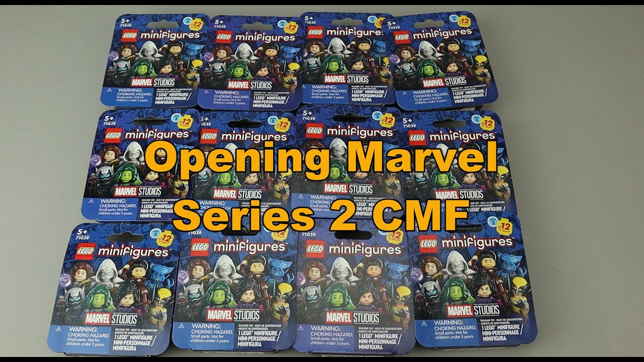 Opening Marvel CMF Series 2 set 71039 - YouTube