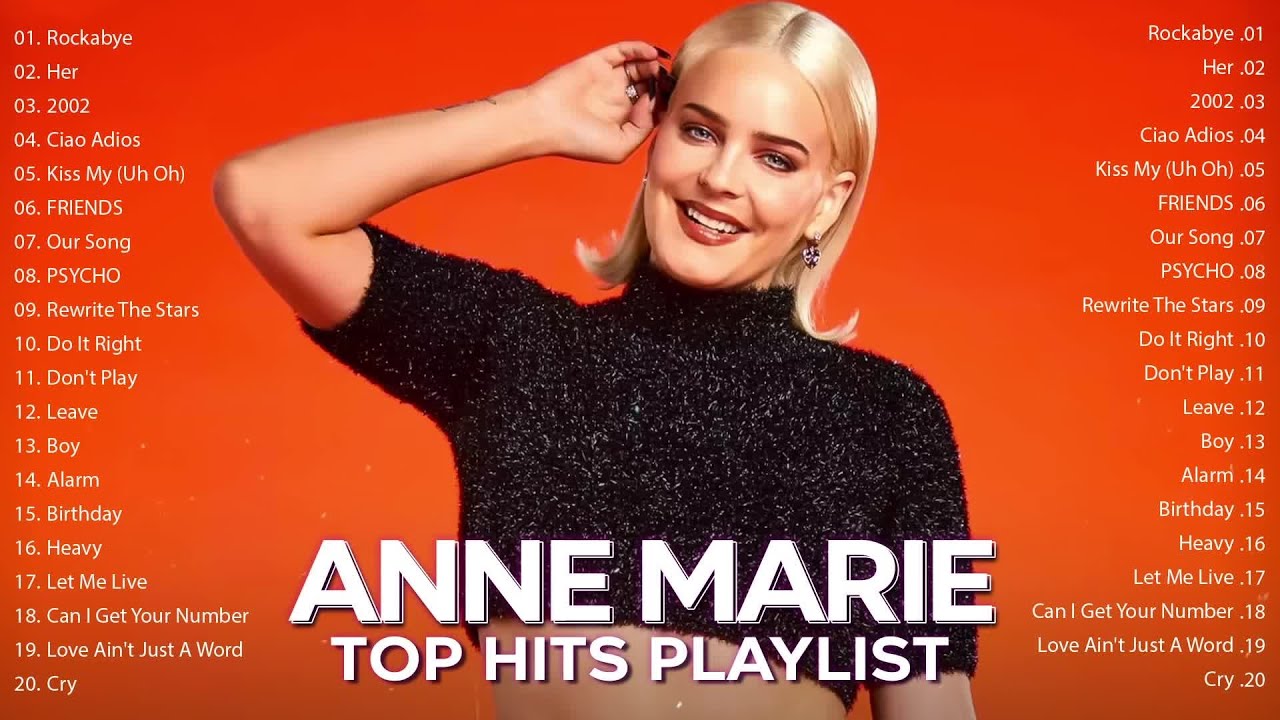 Anne Marie Greatest Hits Full Playlist 2022 - Anne Marie Best Songs ...
