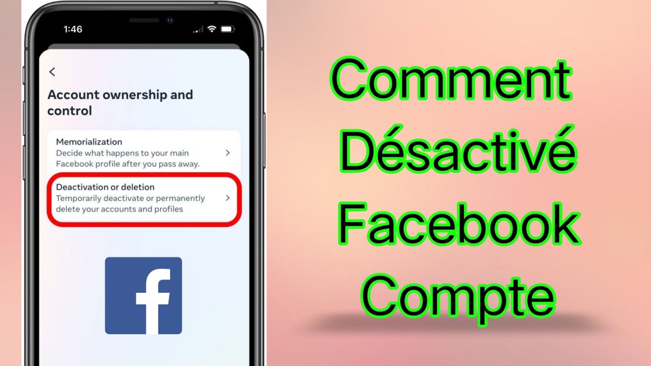 Comment désactiver votre compte Facebook [2024] - YouTube