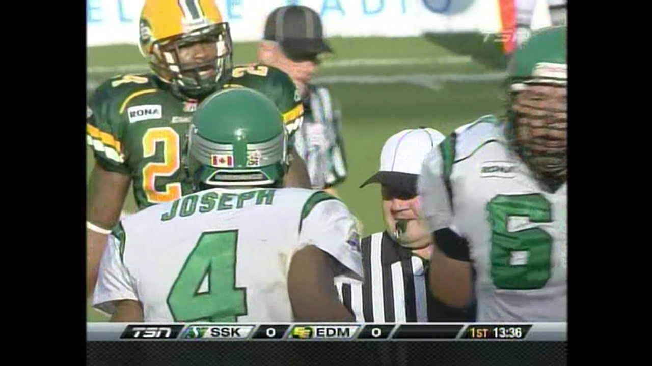 July 20, 2007 - CFL - Saskatchewan Roughriders @ Edmonton Eskimos - YouTube