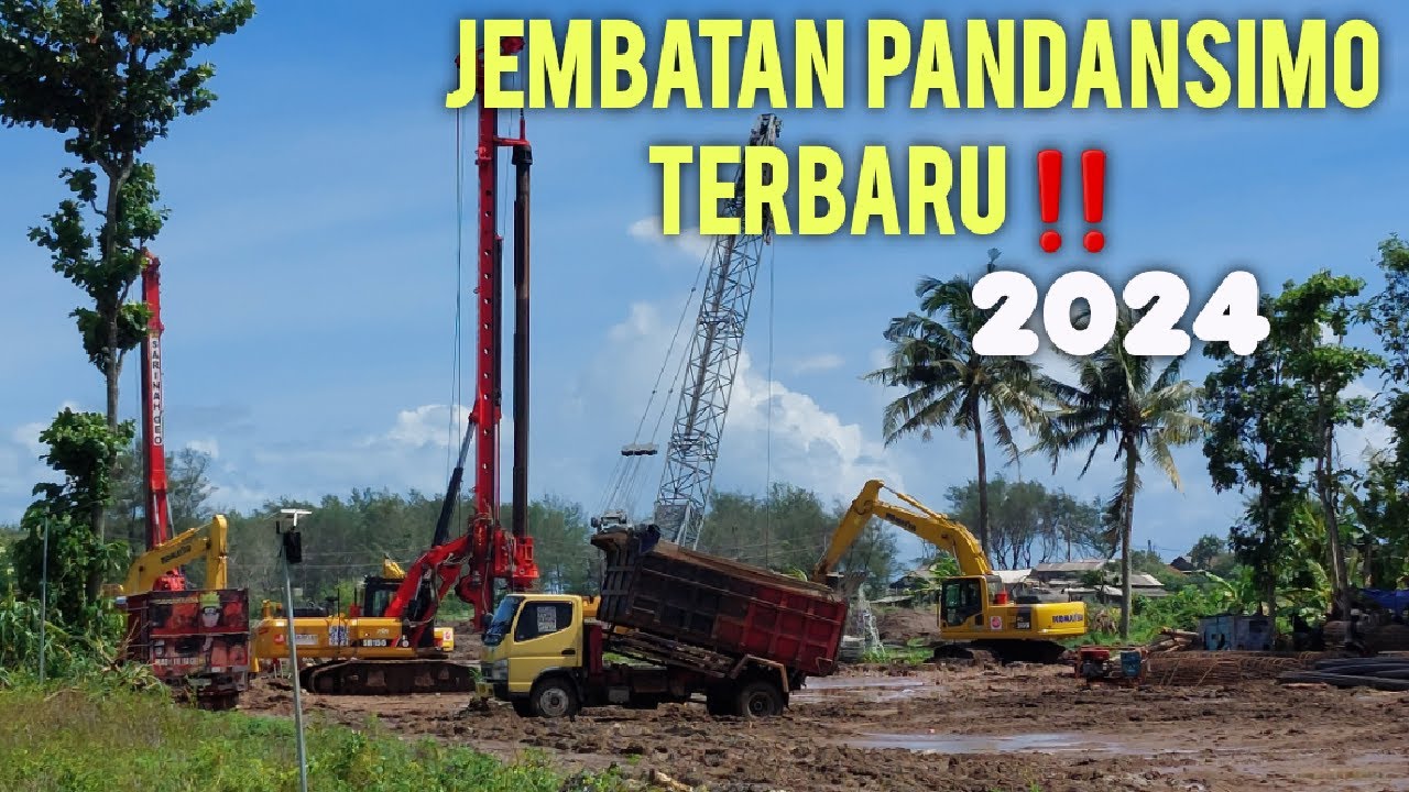 Eps.1 .AMAZING‼️ Proses Pembuatan Jembatan Pandansimo Bantul ...