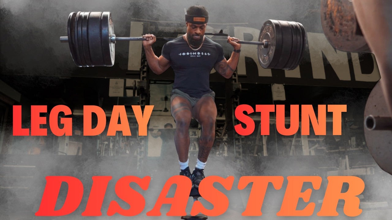 Never Try This Crazy Leg Day Exercise!!! - YouTube