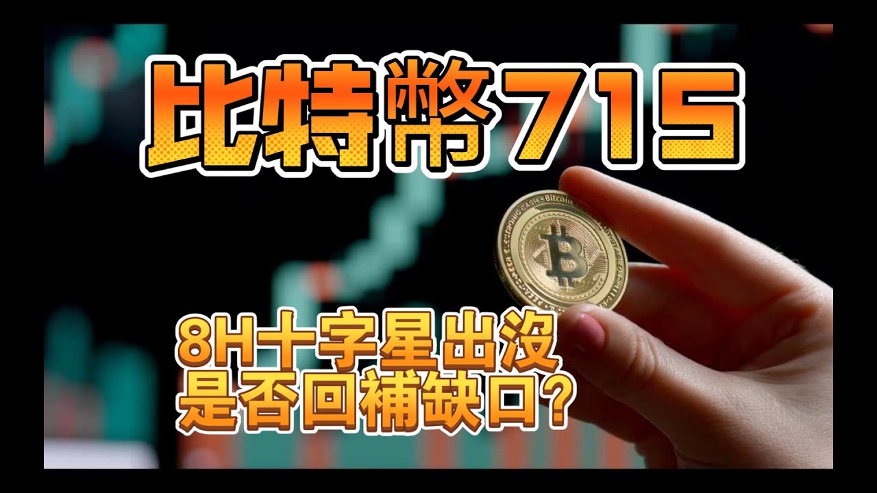 715︱BTC比特币比特幣︱亞洲晚盤播报 8H十字星K線現身 會否啟動回補缺口動作 - YouTube