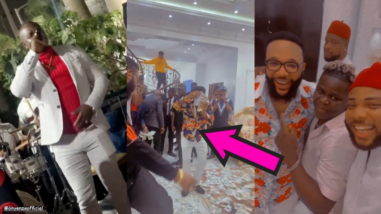 Anyidon & Onyenze Performed At Emoney Birthday, As Zubby Michael Stone ...