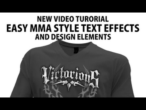 Easy MMA Text and Design Effects - YouTube