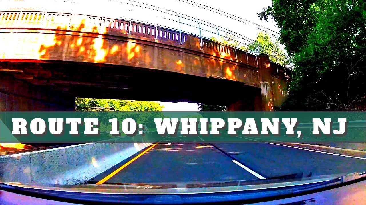 (2) NJ Route 10: Driving from Randolph to Hanover (E) - YouTube