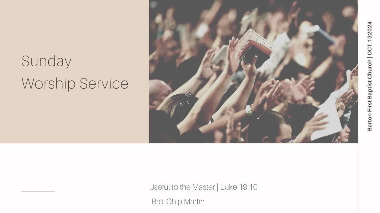 SUNDAY, OCT. 13, 2024 - YouTube