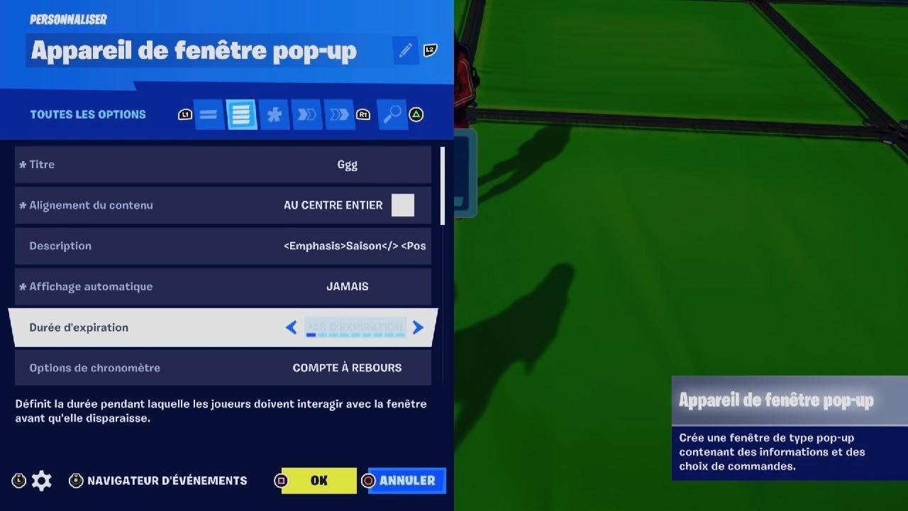 Tuto Comment personnaliser une fenêtre pop-up Fortnite - YouTube