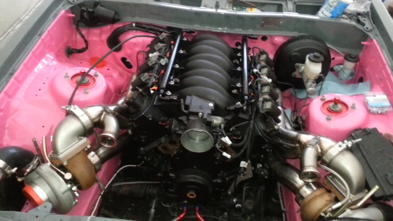 My twin turbo LS1 MK3 SUPRA. - YouTube