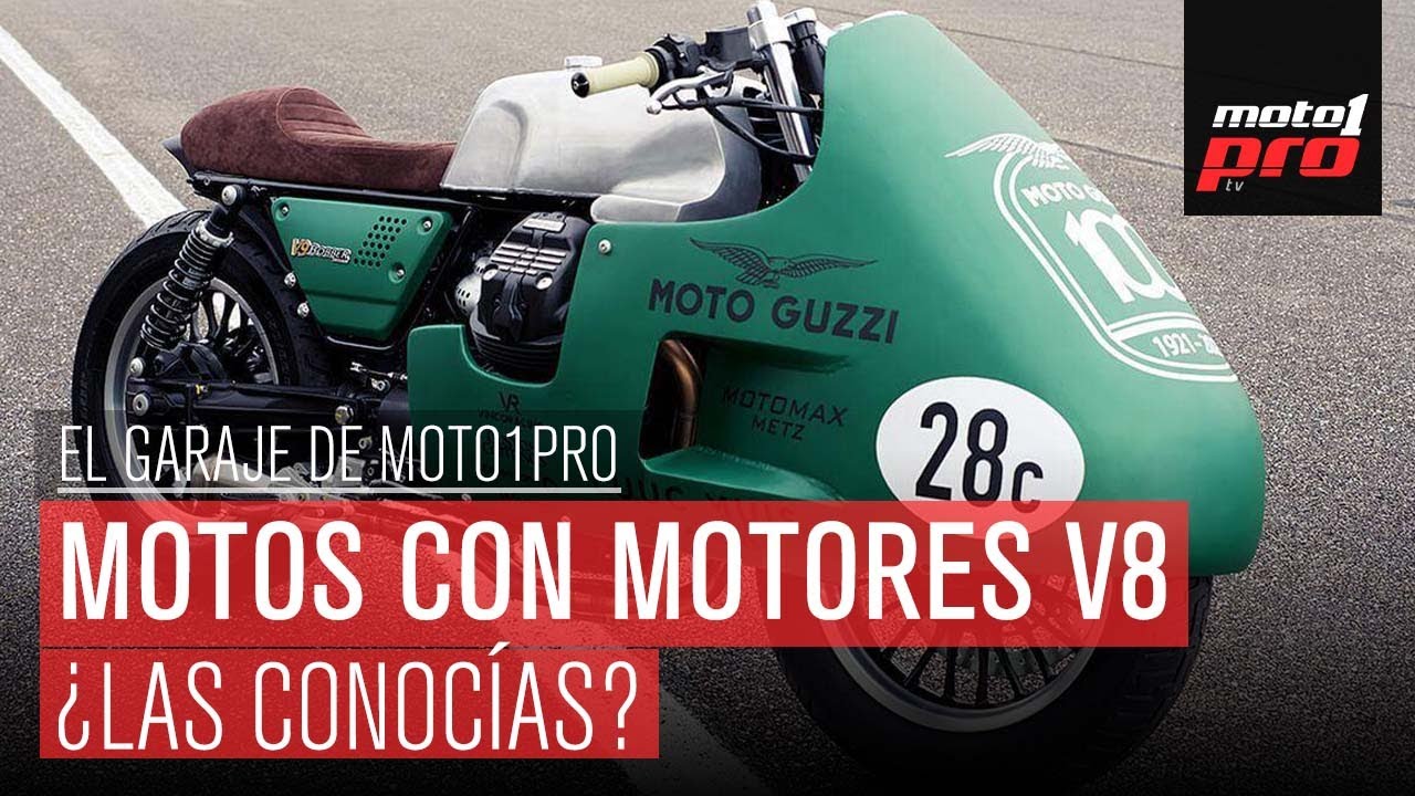 Motos con MOTOR V8: ¿Las conocías? - YouTube