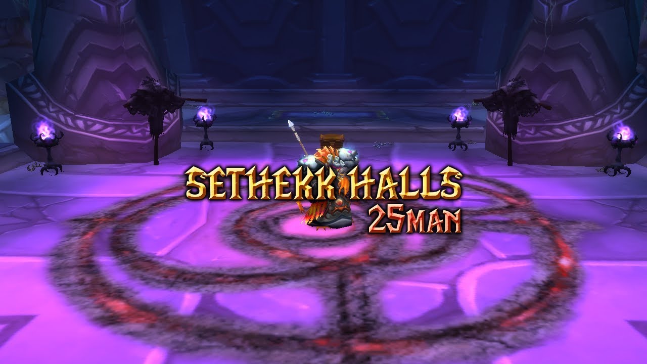 Playing with Bots - Sethekk Halls (Normal) (25-Man) - YouTube