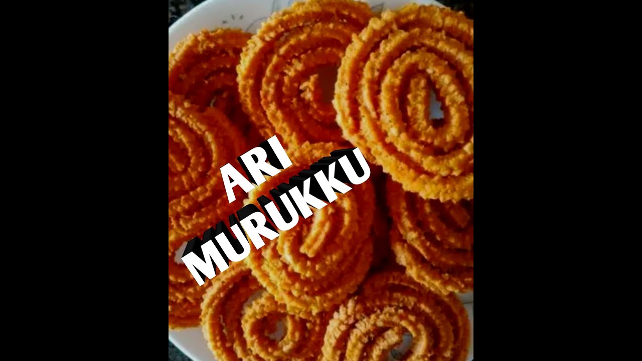 crispy Homemade murukku | ari murukku | - YouTube
