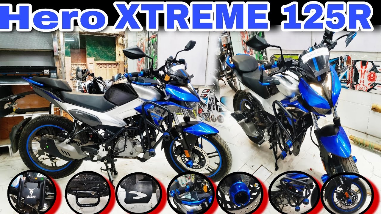 Hero Xtreme 125R modified Review - Exhaust Sound ! best 125cc Bike ...