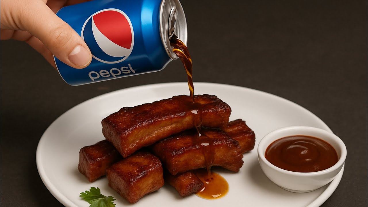 I’m cooking ribs in Pepsi — you have to try this! - YouTube