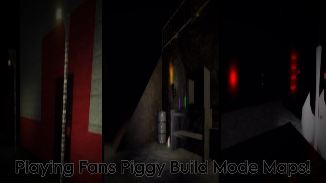 Playing Fans Piggy Build Mode Maps! - YouTube