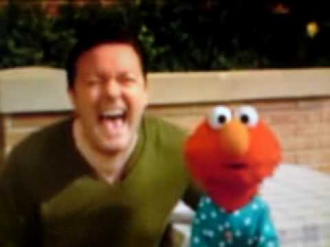 Ricky Gervais and Elmo - YouTube