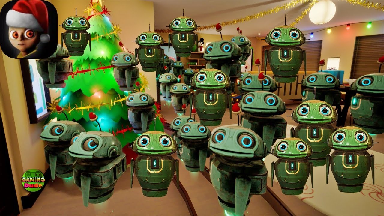 Playing With 100 Newt Robots | Gameplay Walkthrough The Baby In Yellow ...