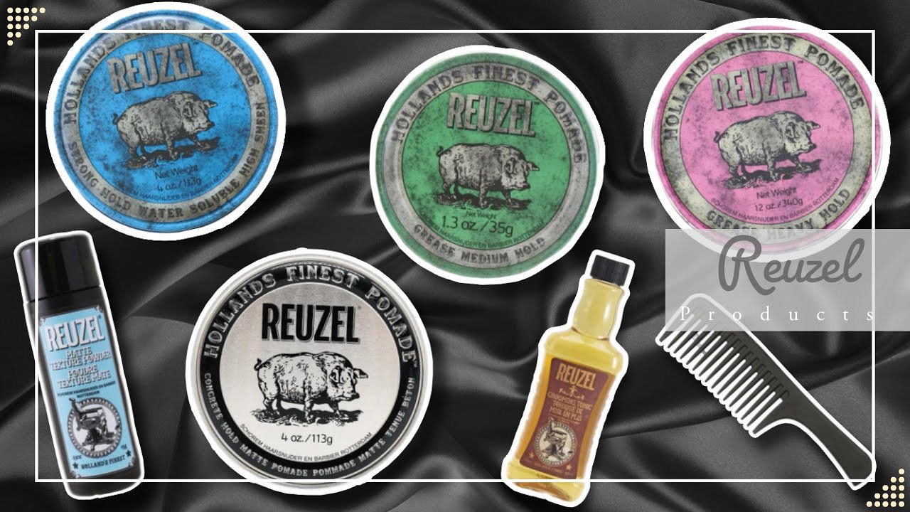 Review Line Sản Phẩm REUZEL - YouTube