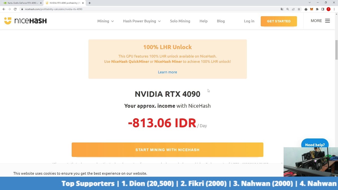 NVIDIA RTX 4090 MINING PROFIT - YouTube