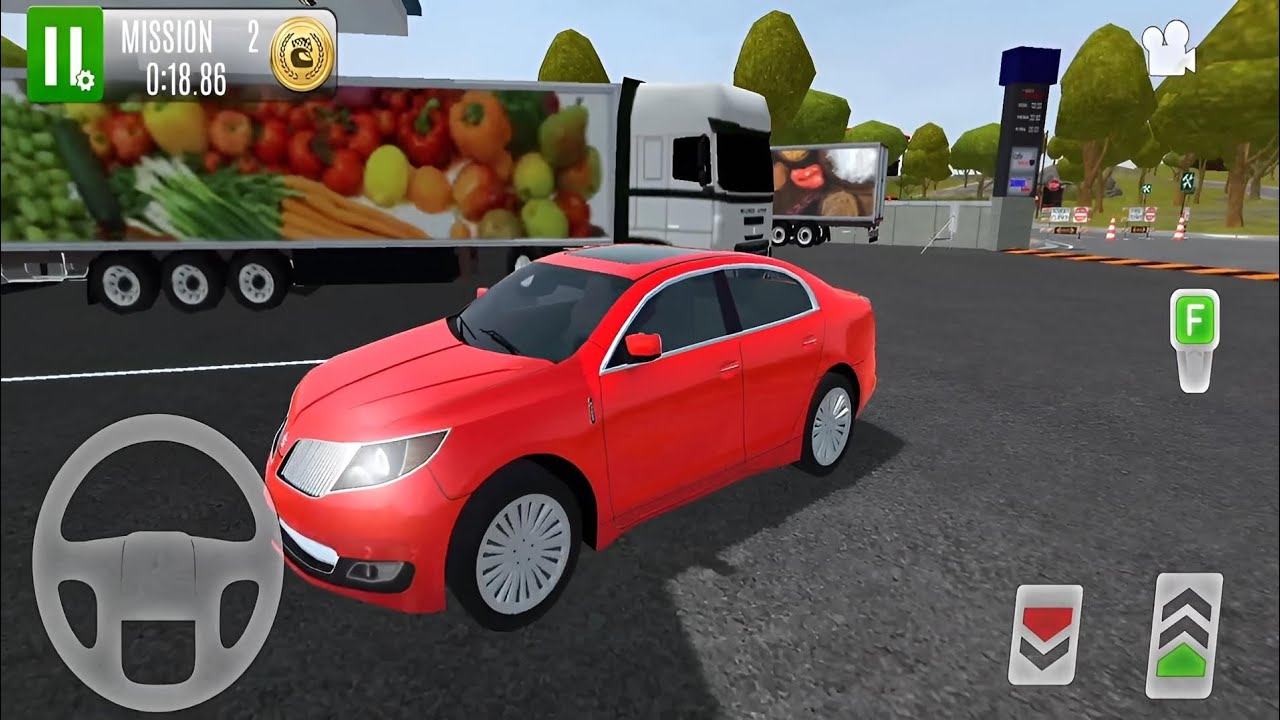 3D Driving Game - Gas Station Funny Driving Car Games - Android ...