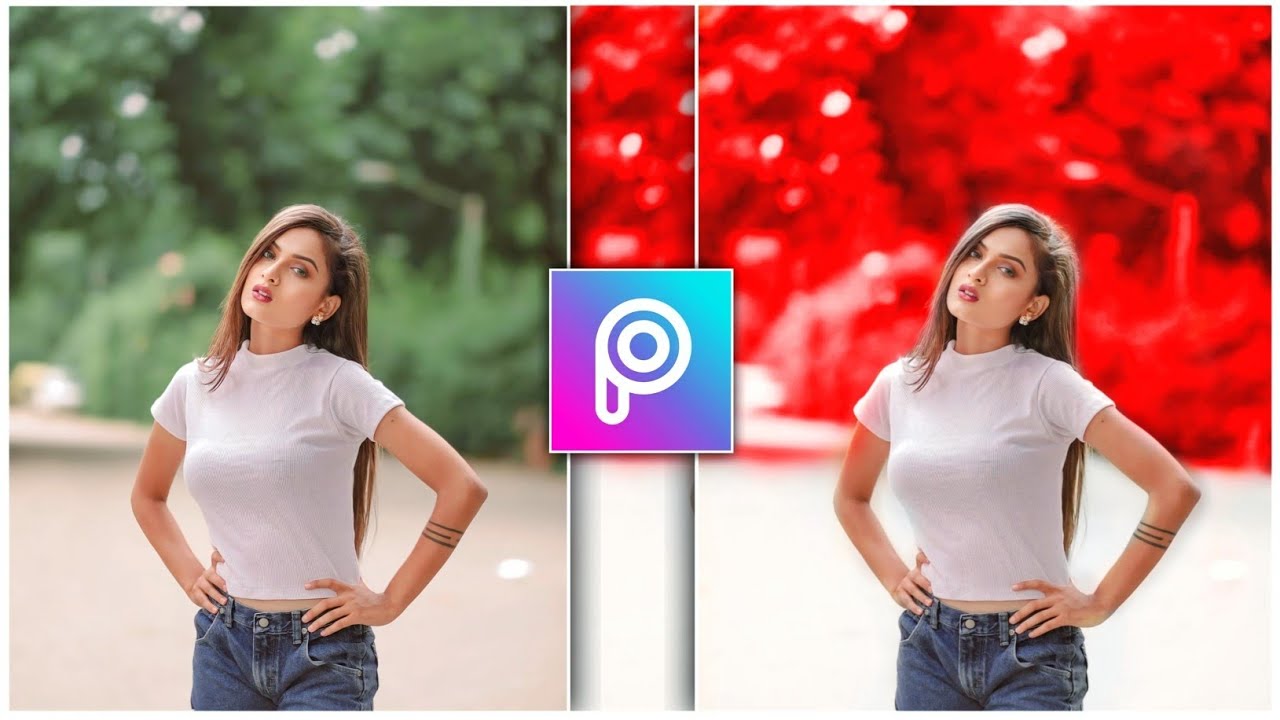 Picsart Editing Background Colour Change | Picsart Red color Editing ...