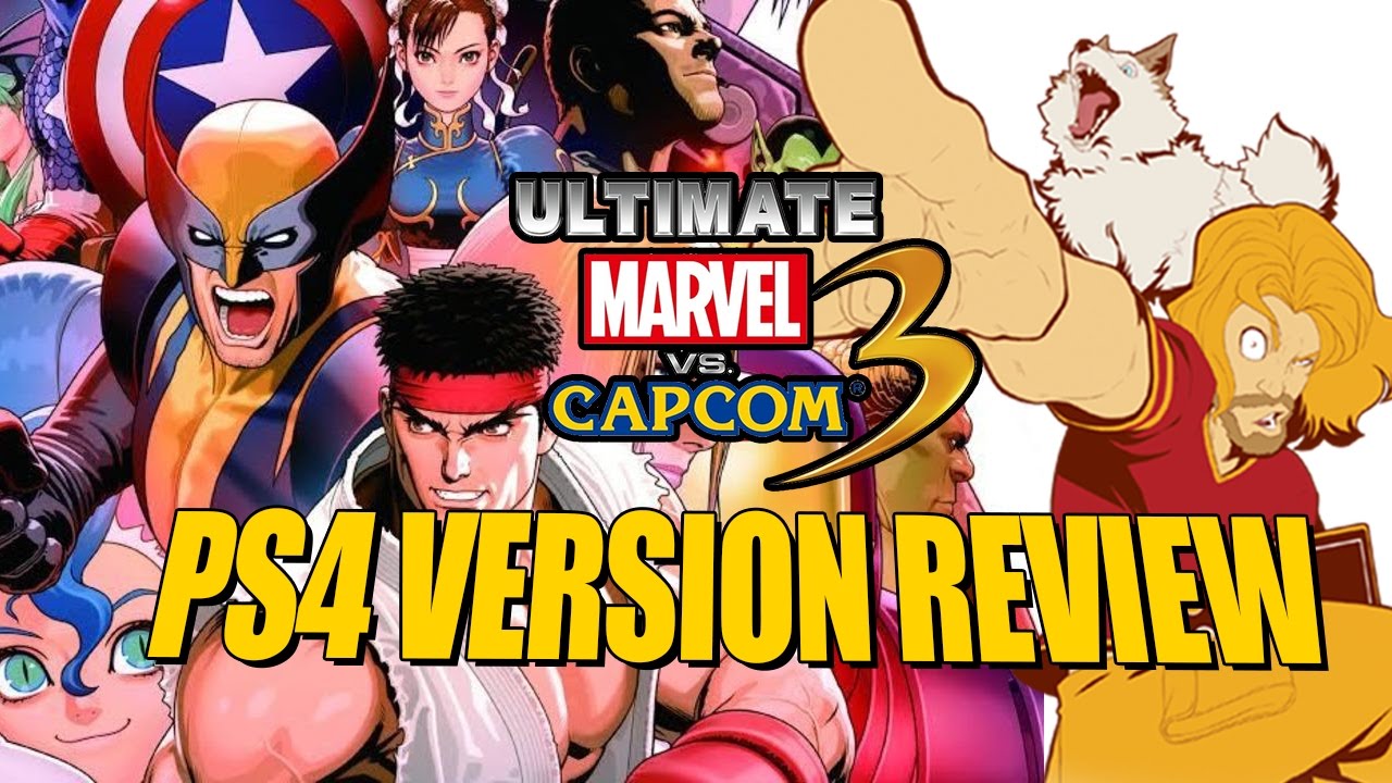 MAX REVIEWS: Playstation 4 - Ultimate Marvel Vs. Capcom 3 - YouTube