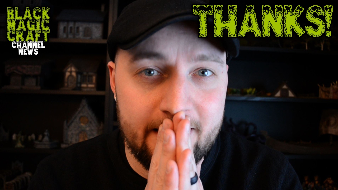 A Big Thank You from Black Magic Craft - YouTube