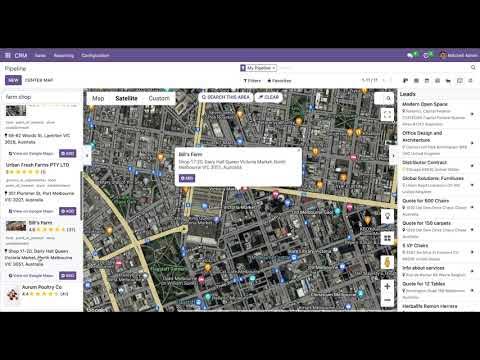 Integration of Google Places Services in Odoo V16 Using OWL framework - YouTube
