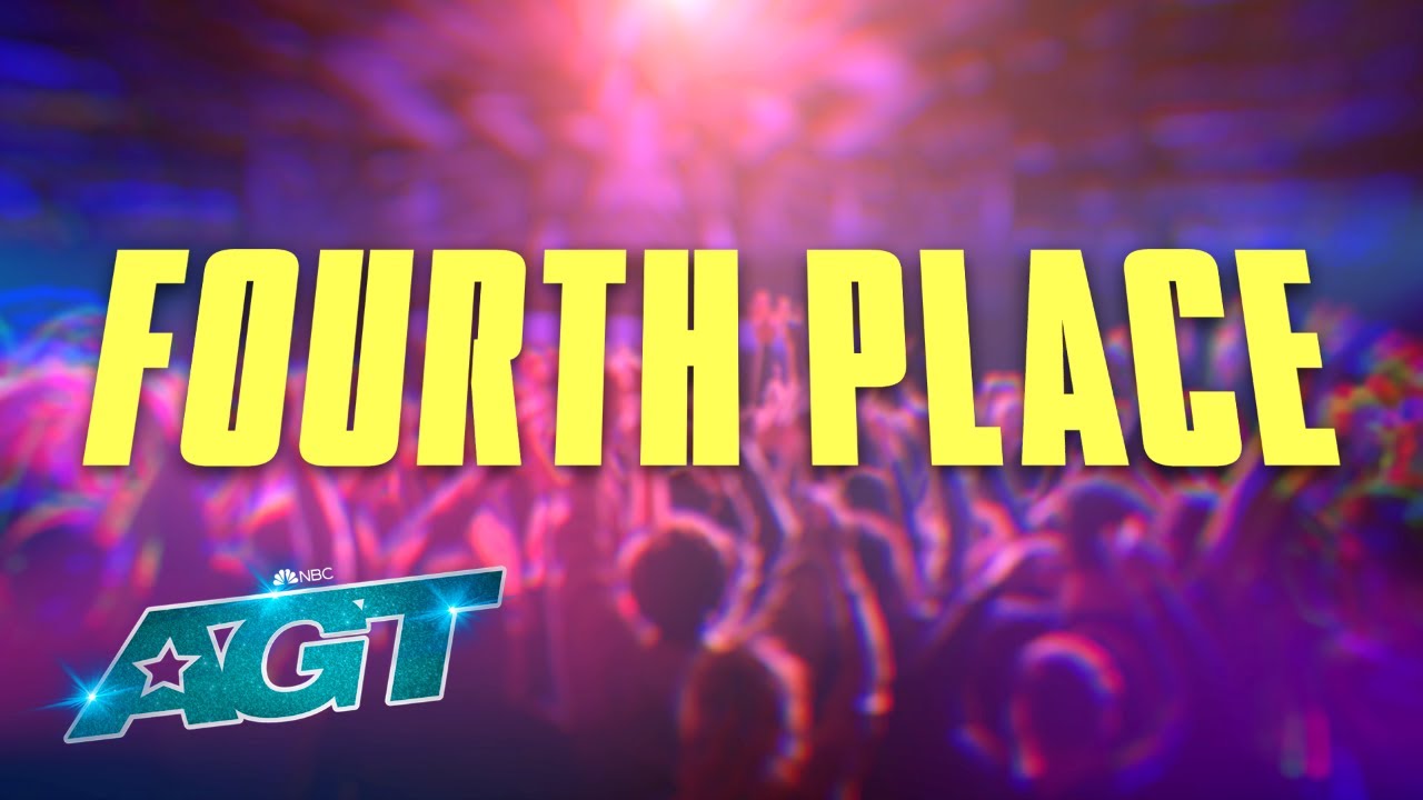 4th Place Goes To... | AGT Finale 2022 - YouTube