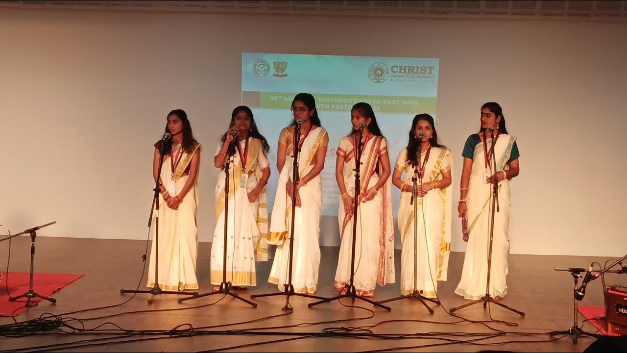 Group song Indian by Gulbarga University | South East Zone Youth ...