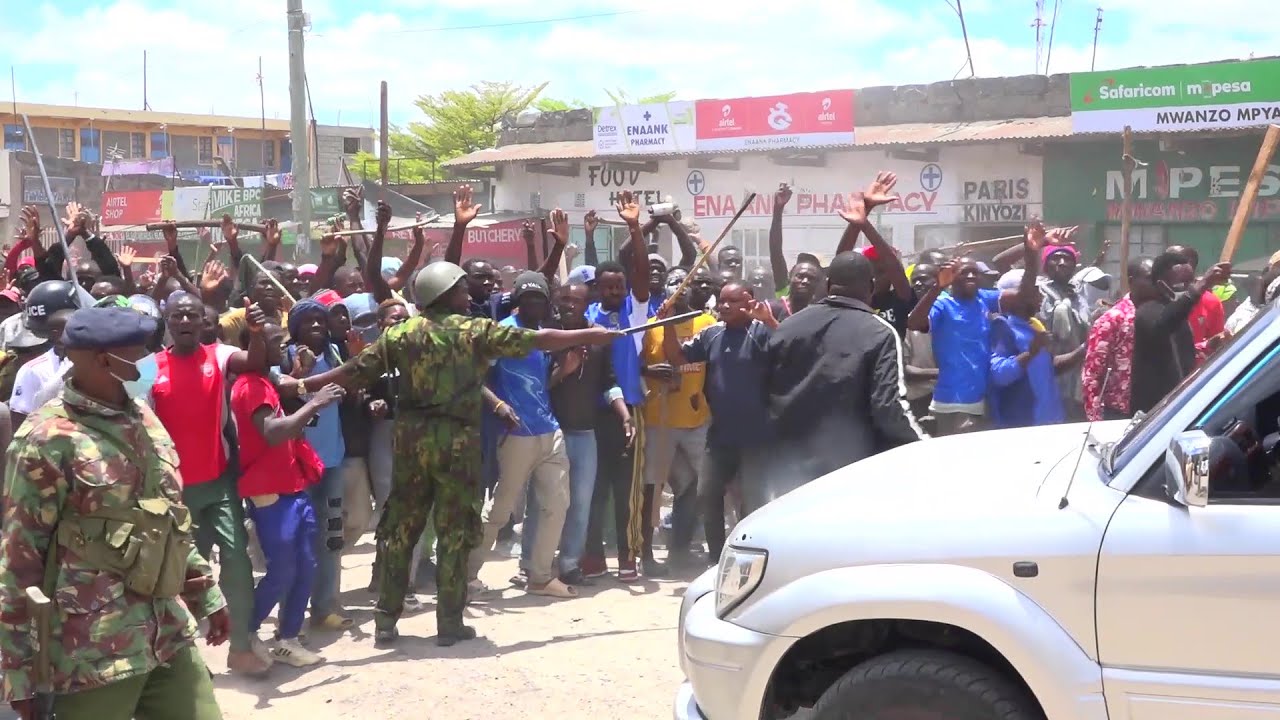 CHAOS IN ISINYA AFTER MAASAI GROUP CLASH WITH LUHYA GROUP!! - YouTube