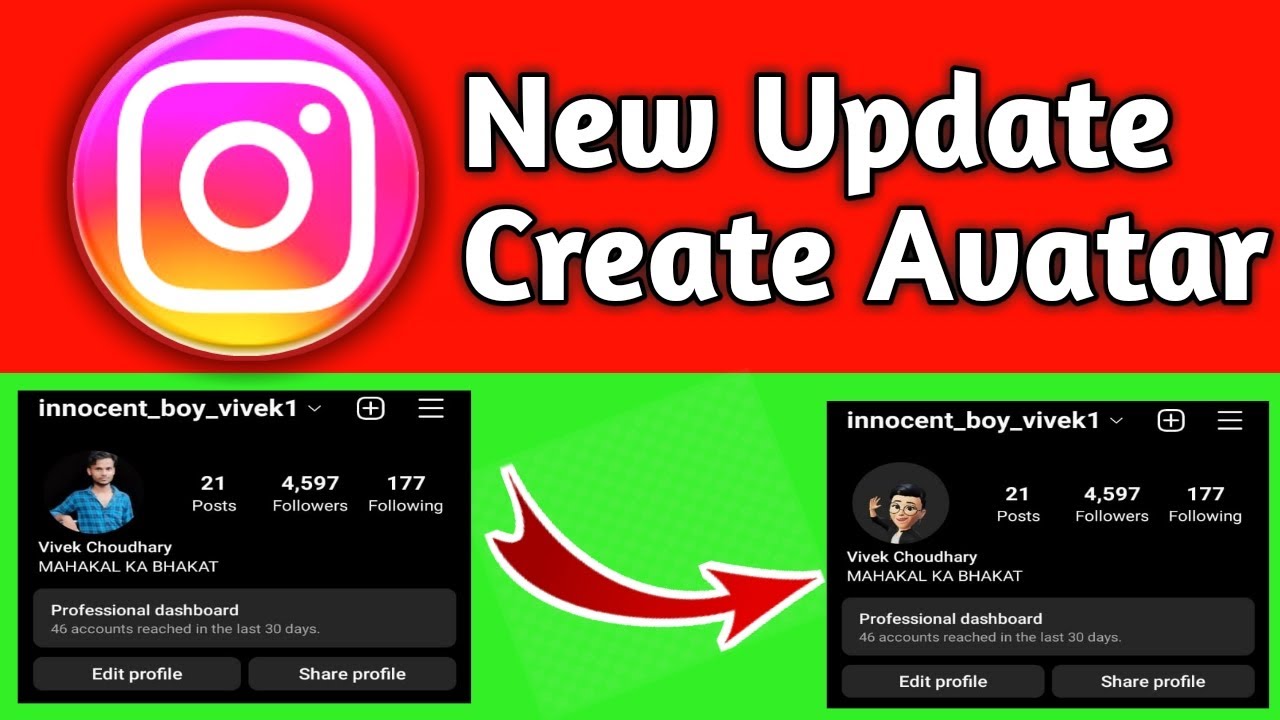 How To Create/Make Avatar On Instagram | How To Get/Use Instagram ...