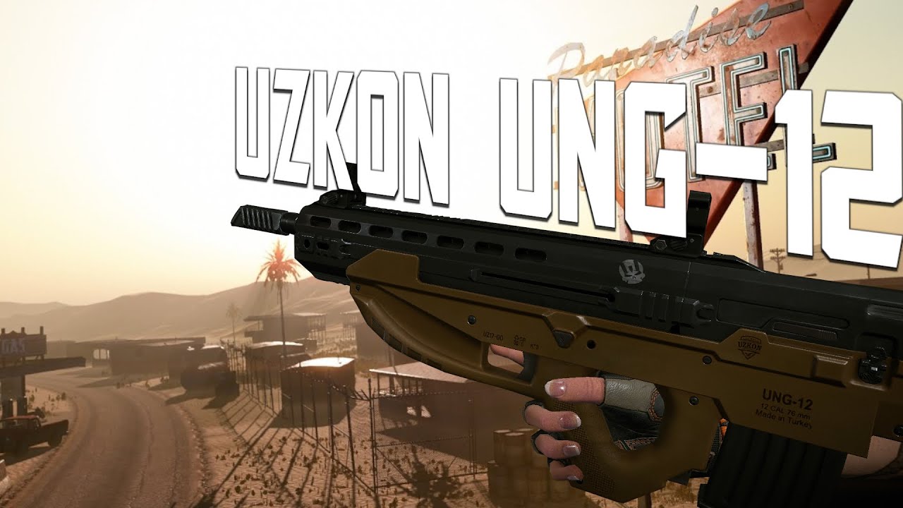 Warface Uzkon UNG-12 - Fully automatic OP shotgun - YouTube