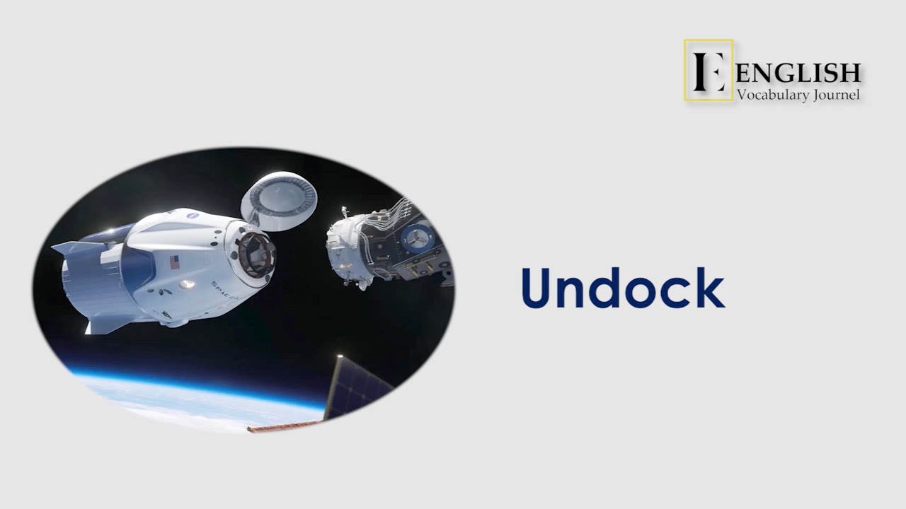 Learn English Vocabulary|Undock|W-27|#english#vocabulary#pronunciation# ...