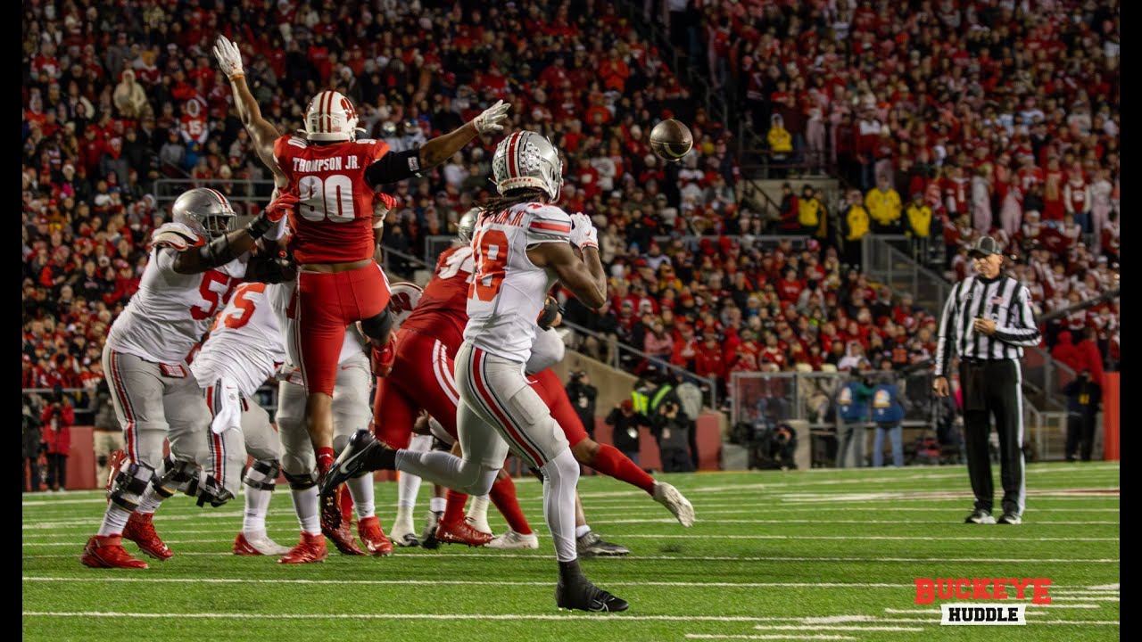Postgame Huddle: Ohio State 24 Wisconsin 10 - YouTube