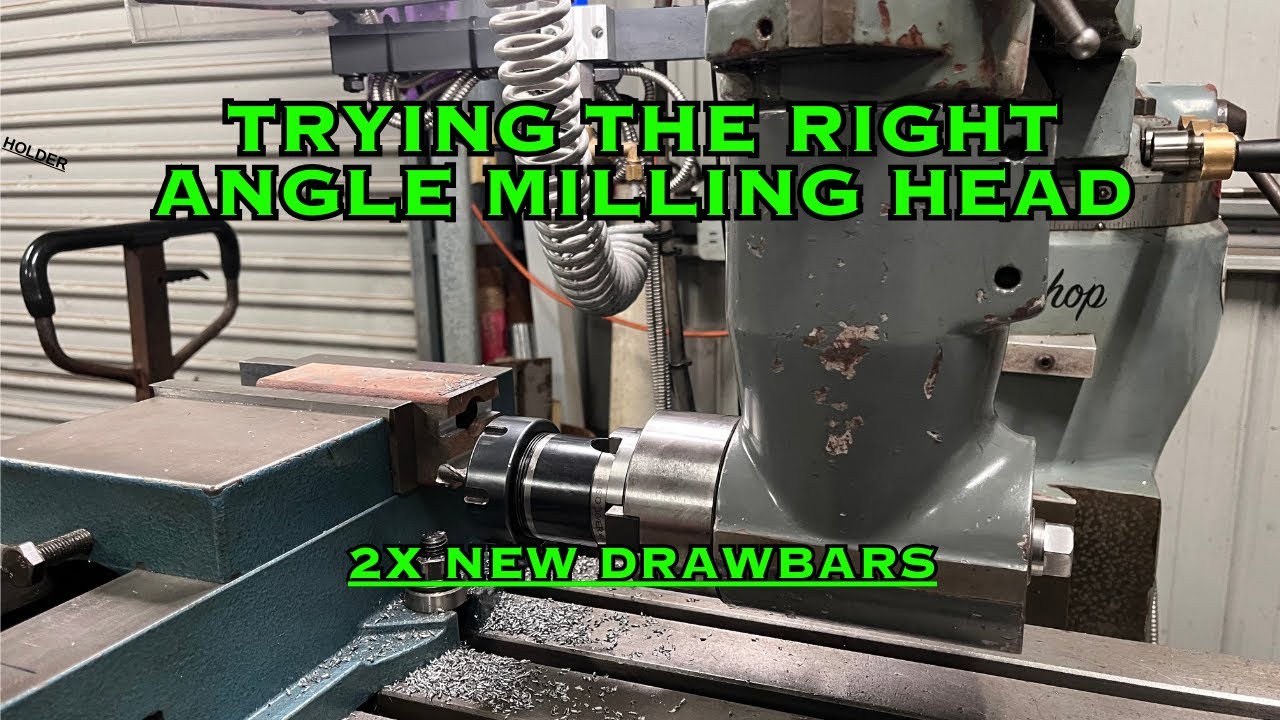 Trying The Right Angle Milling Head - YouTube
