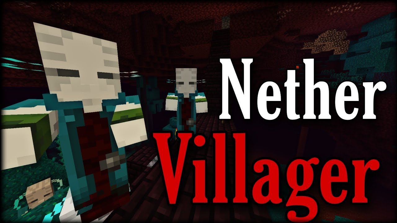 Nether Villager "kills the villagers" (Minecraft Creepypasta) - YouTube