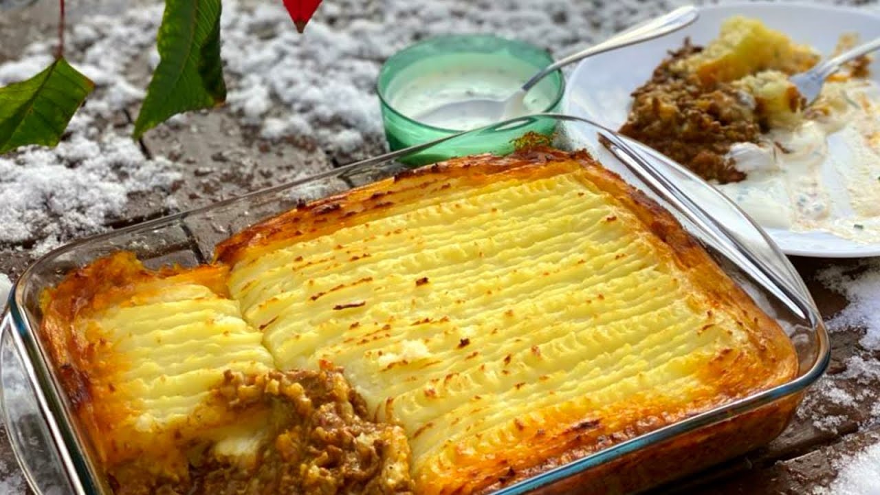 The Most Amazing Minced Beef,Potatoes and Cheese Recipe |Simple Ground ...