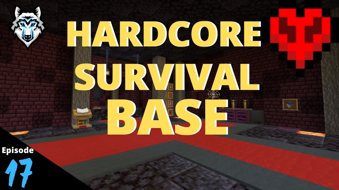 Expanding The Mega Base | Hardcore Survival Minecraft Lets Play 1.16 ...