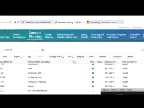 SAP Demand Planning 2 - YouTube