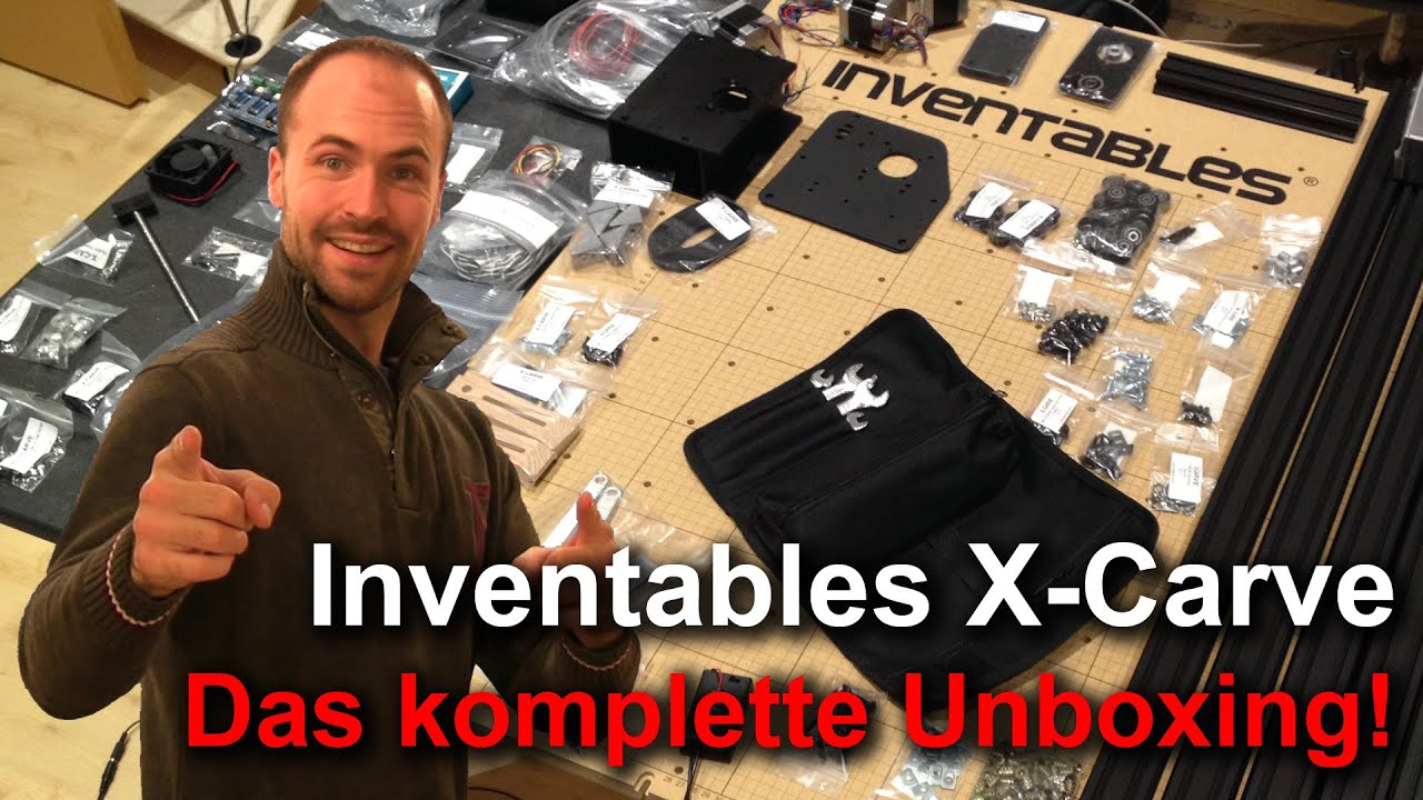 Inventables X Carve Fräse Unboxing [DEUTSCH] - YouTube