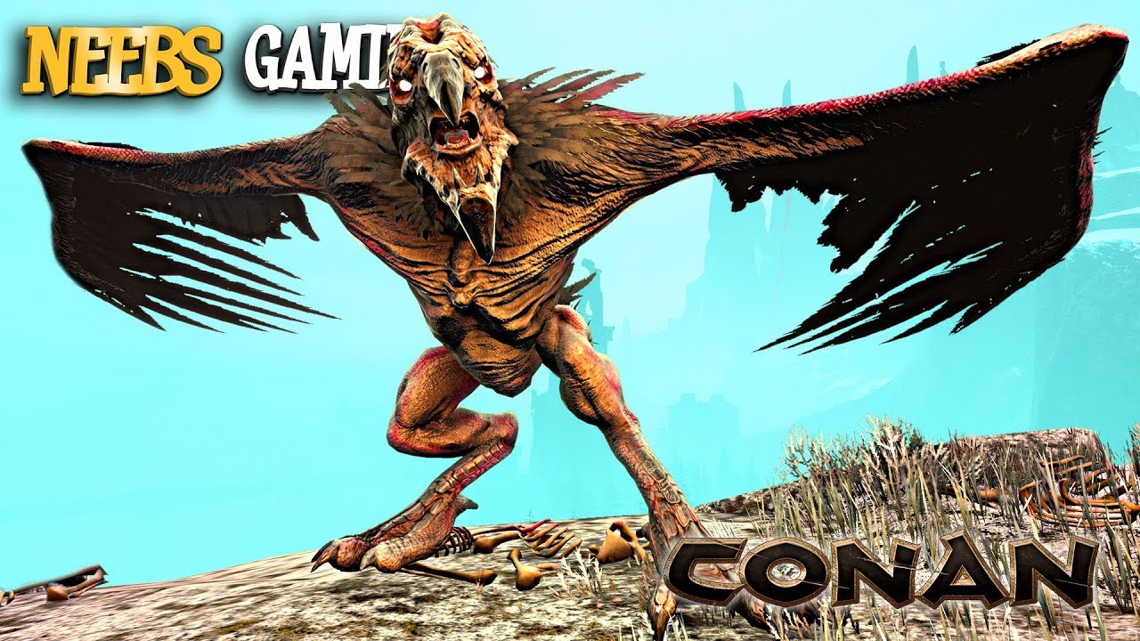 Conan Exiles - GARGOYLE GANG?! - YouTube