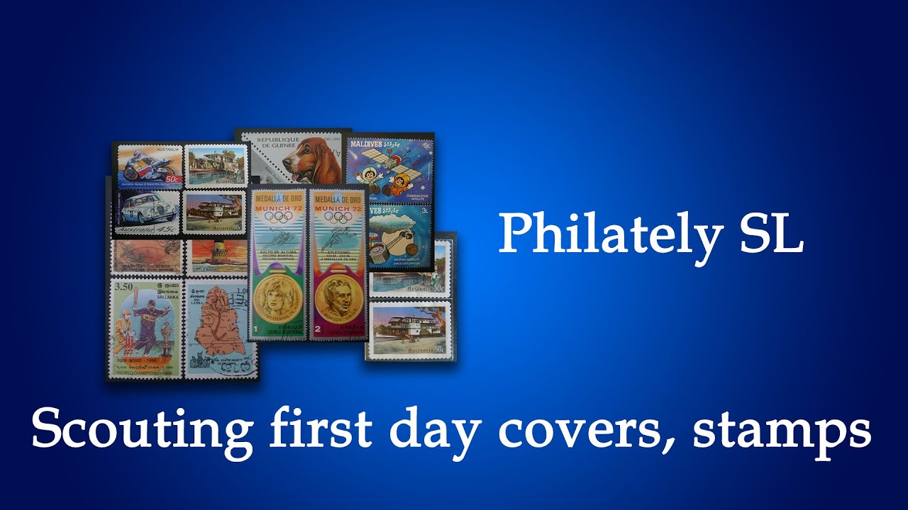 Scouting stamps collection with first day covers and miniature sheets ...